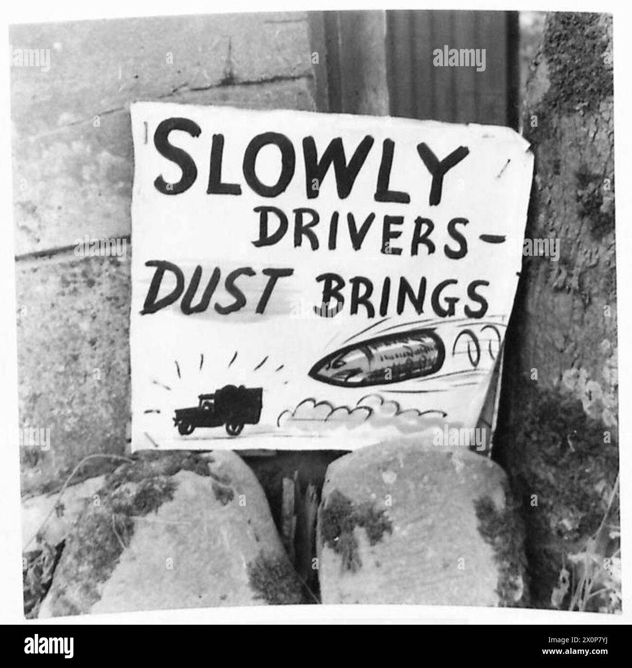 BRITISH TROOPS ATTACK - A notice to drivers of Army vehicles warning ...