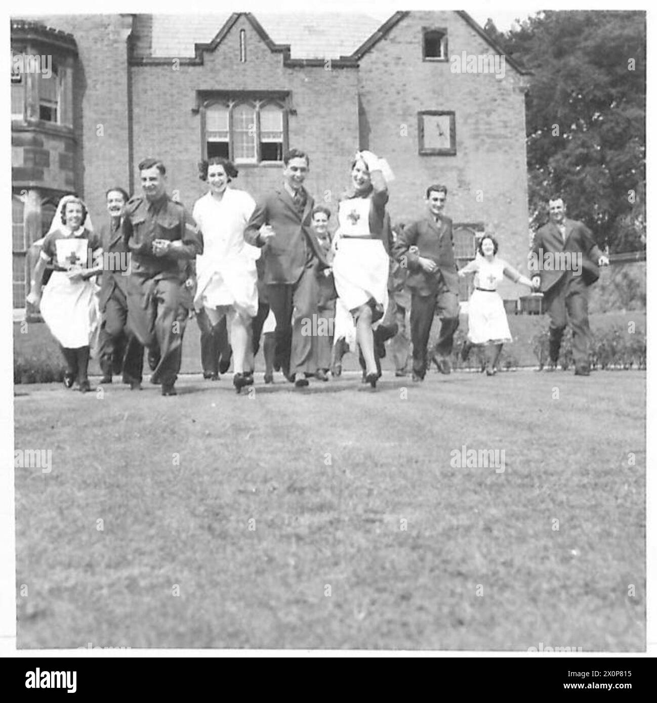 THE BRITISH RED CROSS AND ST. JOHN WAR ORGANISATION - Nursing staff and ...