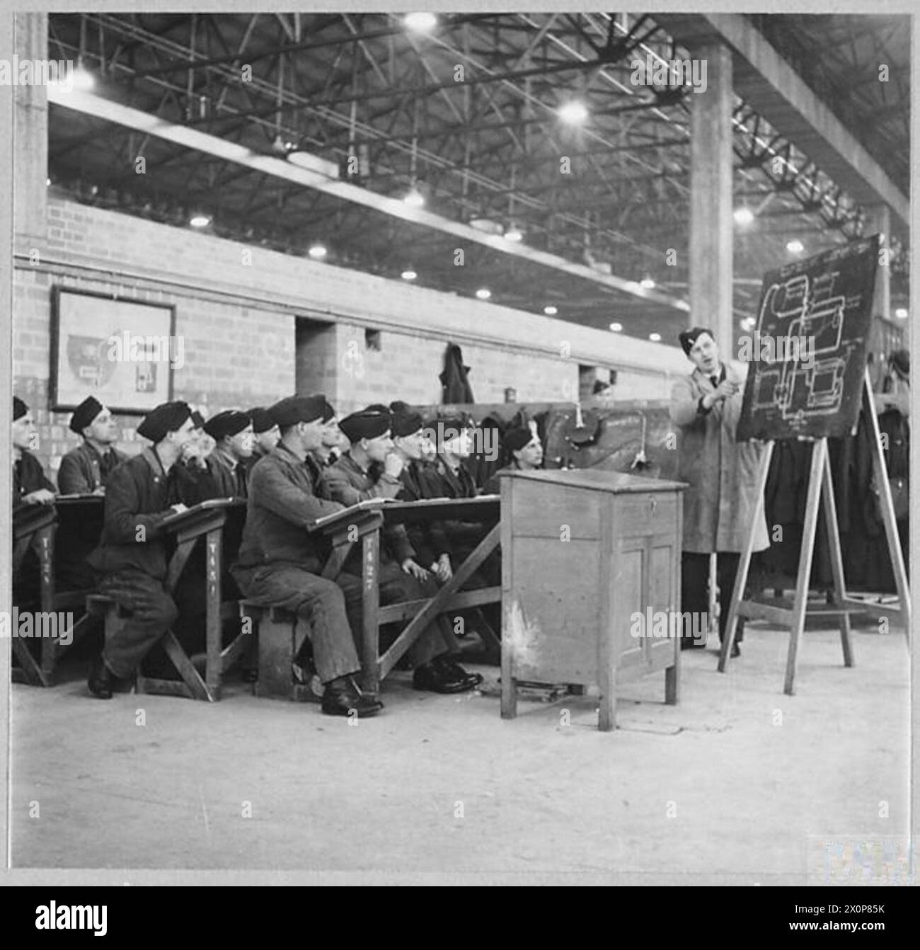 Uk armed forces classroom hi-res stock photography and images - Alamy