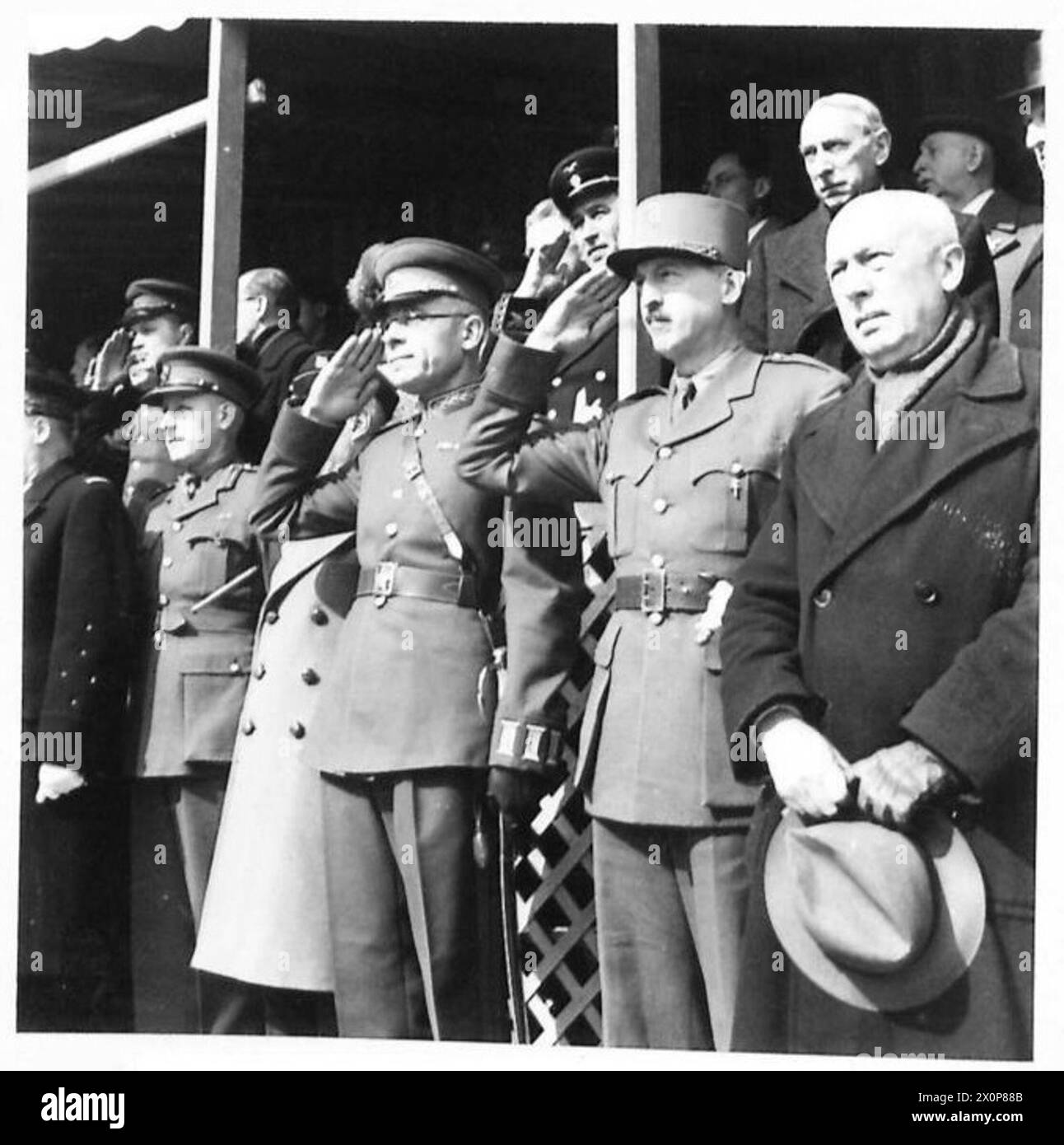 Russian soldiers march in Cut Out Stock Images & Pictures - Alamy