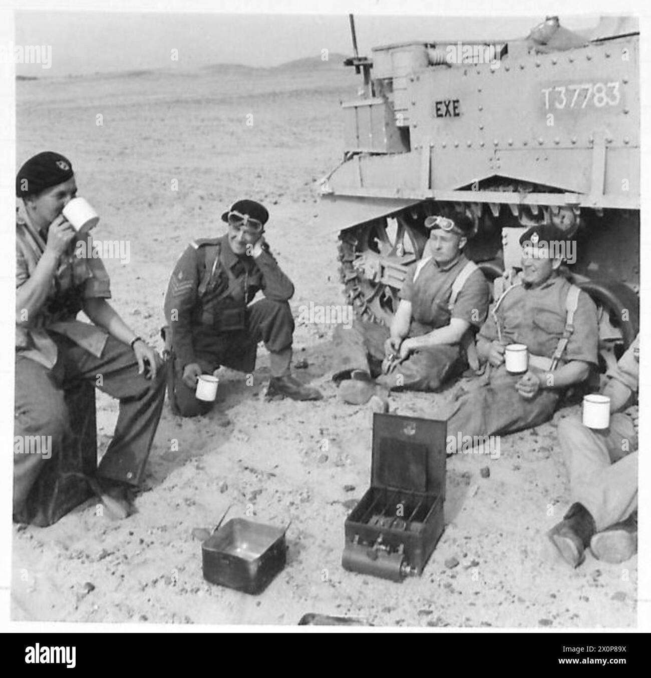 Tank tea army hi-res stock photography and images - Alamy