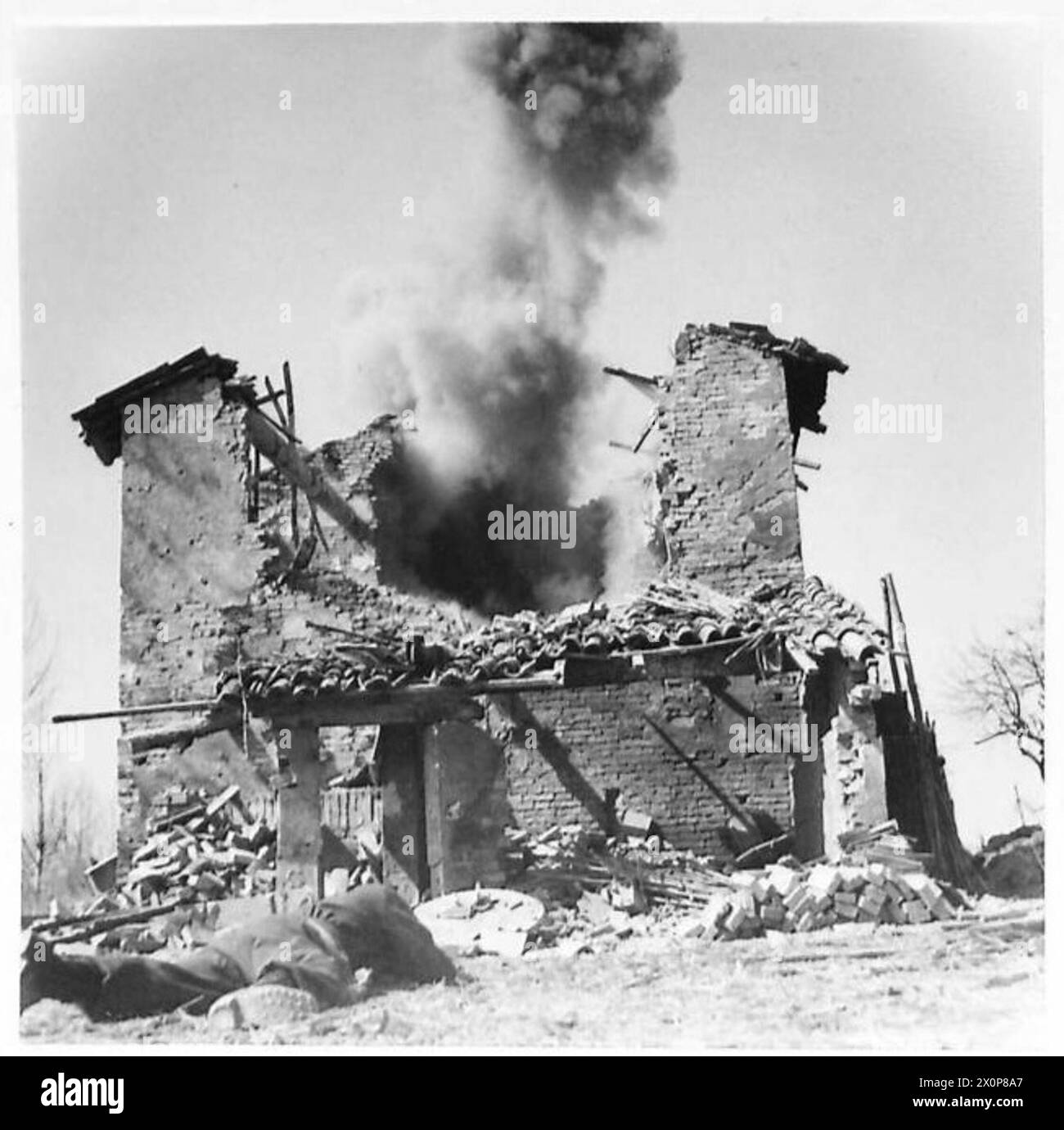 Inside the ruins Cut Out Stock Images & Pictures - Alamy