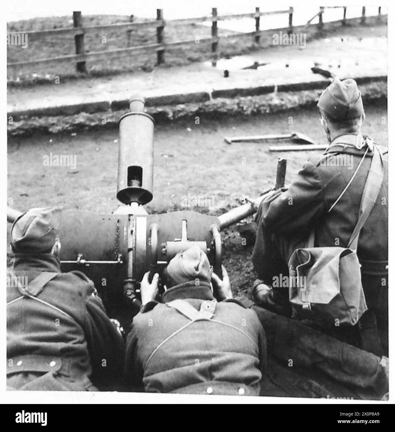 Exercise fire guards Black and White Stock Photos & Images - Alamy