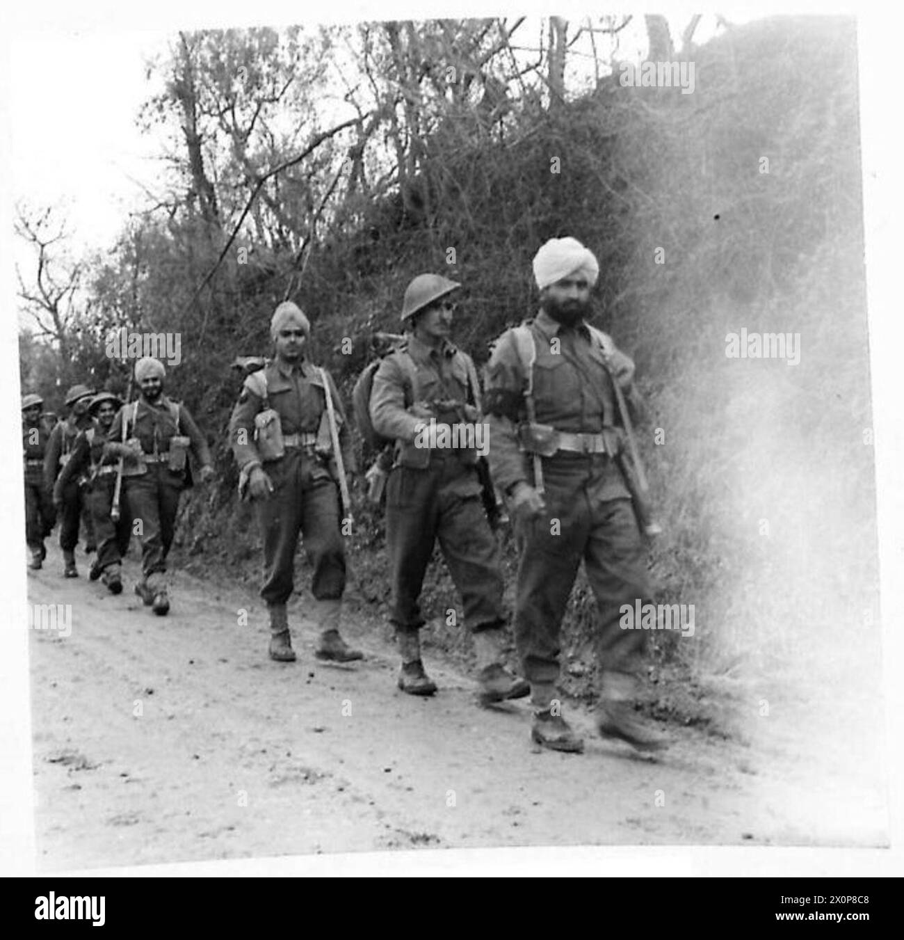 THE BRITISH ARMY IN NORTH AFRICA, SICILY, ITALY, THE BALKANS AND ...