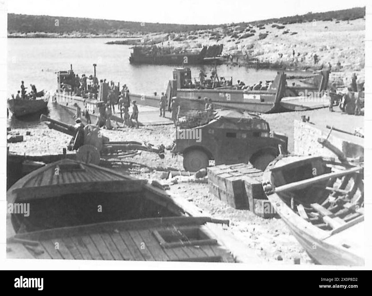 THE BRITISH ARMY IN NORTH AFRICA, SICILY, ITALY, THE BALKANS AND ...