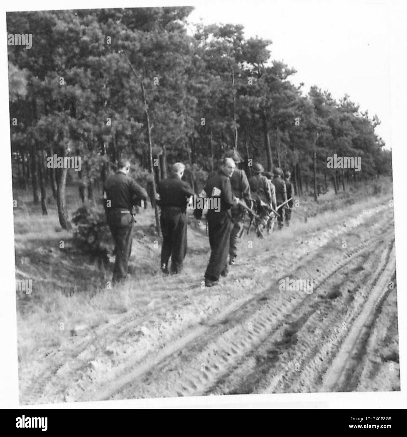 ACTIVITIES OF THE P.A.N. - Men of the P.A.N. together with a British ...