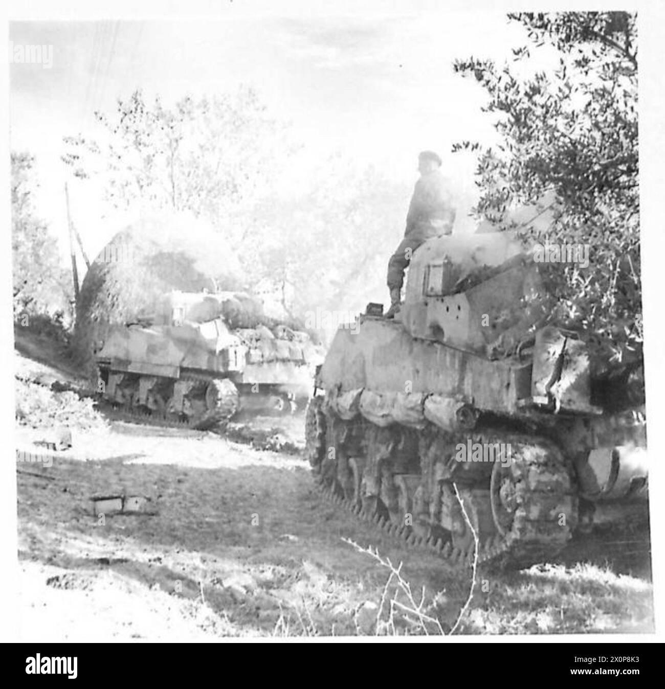 British army tanks move Cut Out Stock Images & Pictures - Alamy