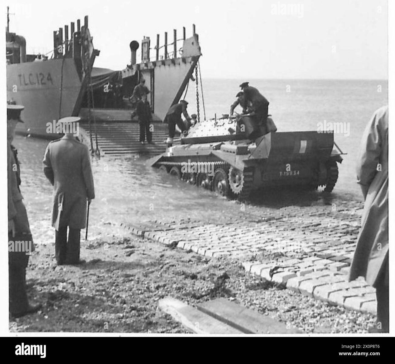 A portable concrete roadway is deployed for military operations to ...