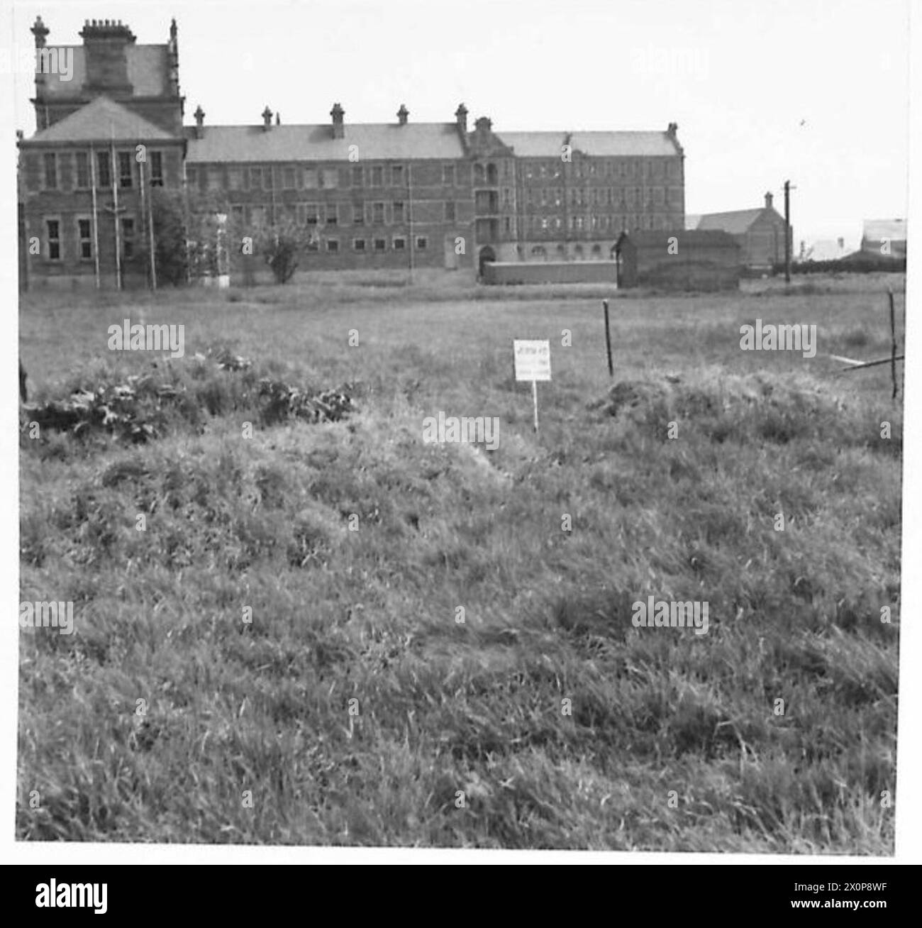 CAMOUFLAGED TRENCHES - Trenches, in various stages of construction ...