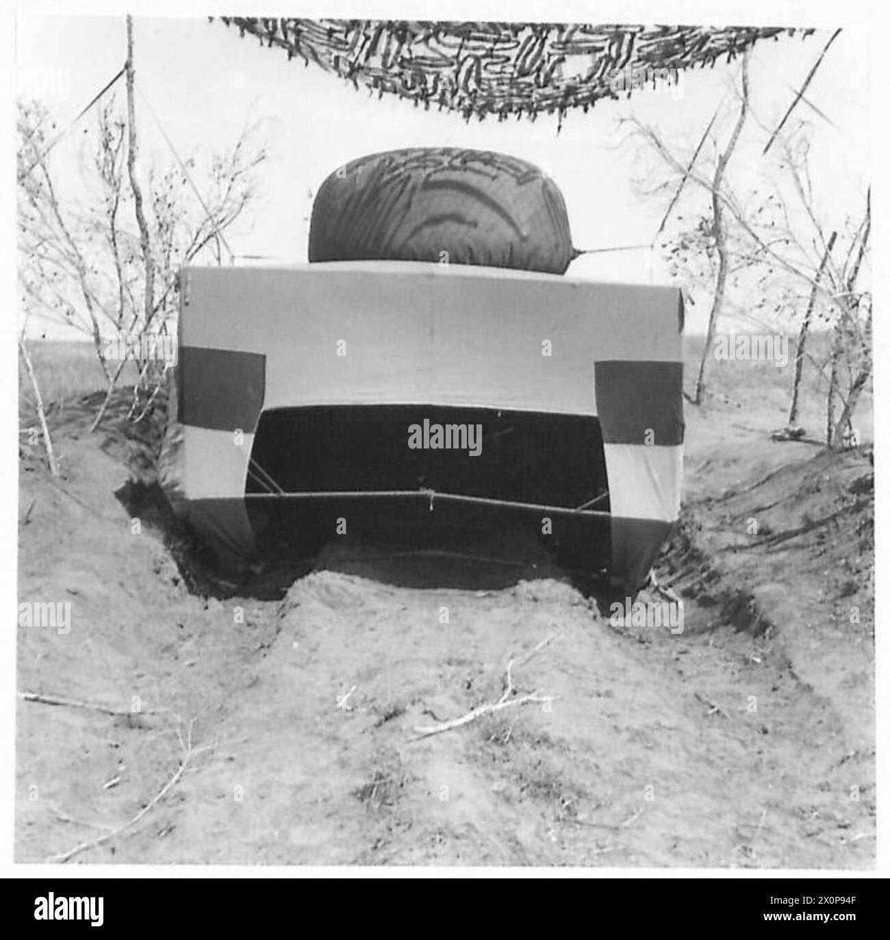 FIFTH ARMY : ANZIO BRIDGEHEAD "DUMMY SHERMAN TANKS" FOR RECORDS - Dummy ...