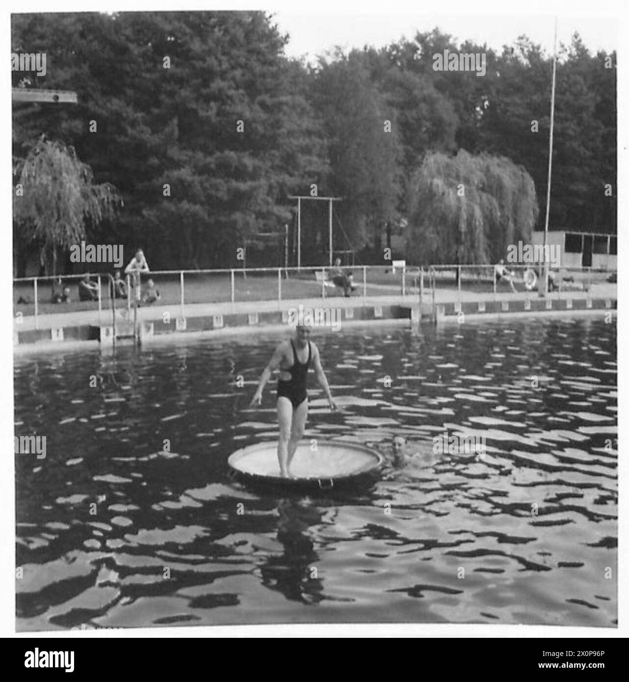 ACTIVITIES OF 53RD WELCH DIVISION IN GERMANY - L/Bdr. Baker makes use ...