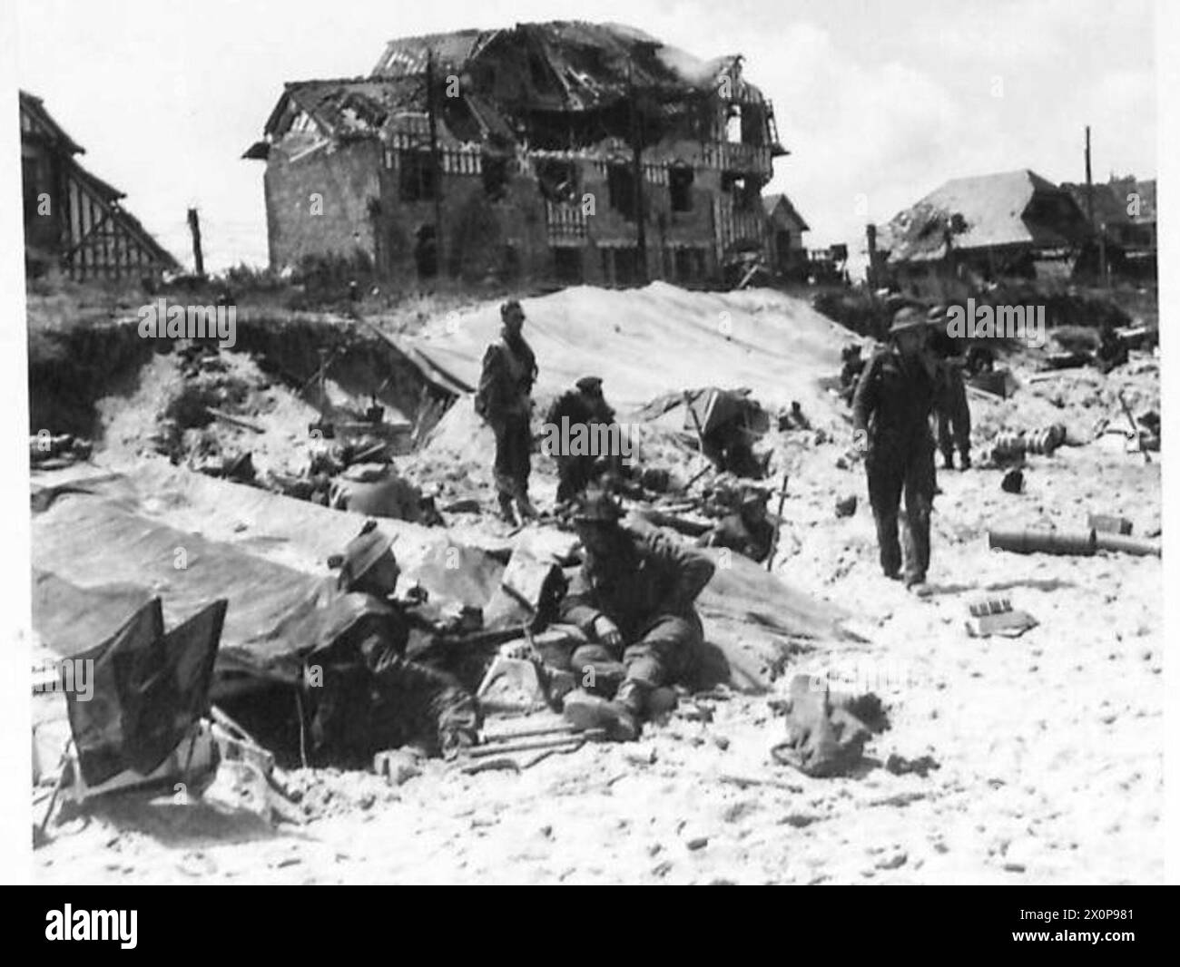 Sword beach 1944 Cut Out Stock Images & Pictures - Alamy