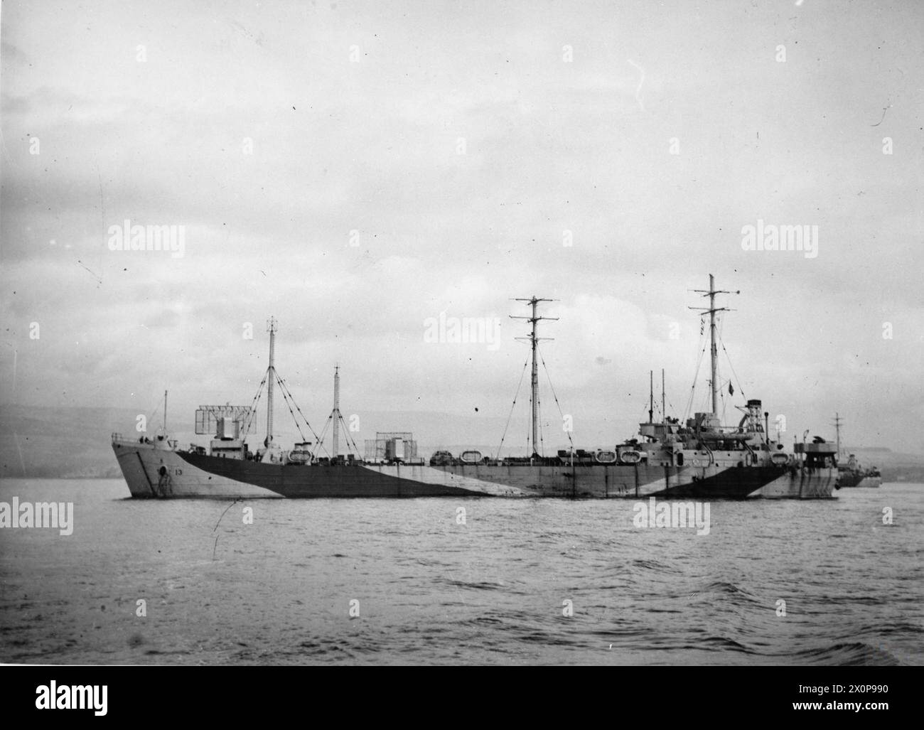 FIGHTER DIRECTION SHIP LFD 13. 23 MARCH 1944, GREENOCK. - , Fighter ...