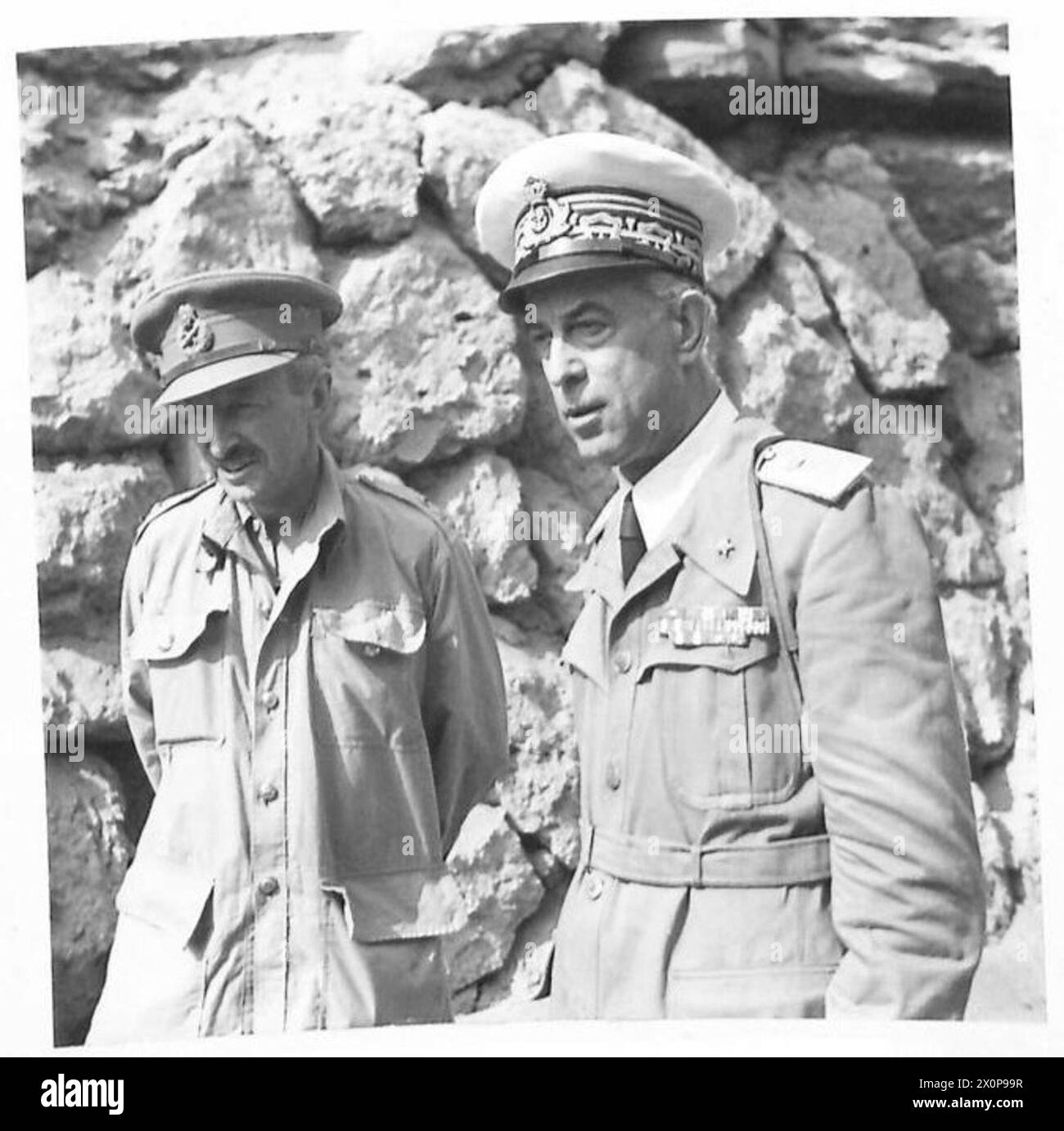 General Clutterbuck meets Admiral Pavesi - Major General Clutterbuck ...