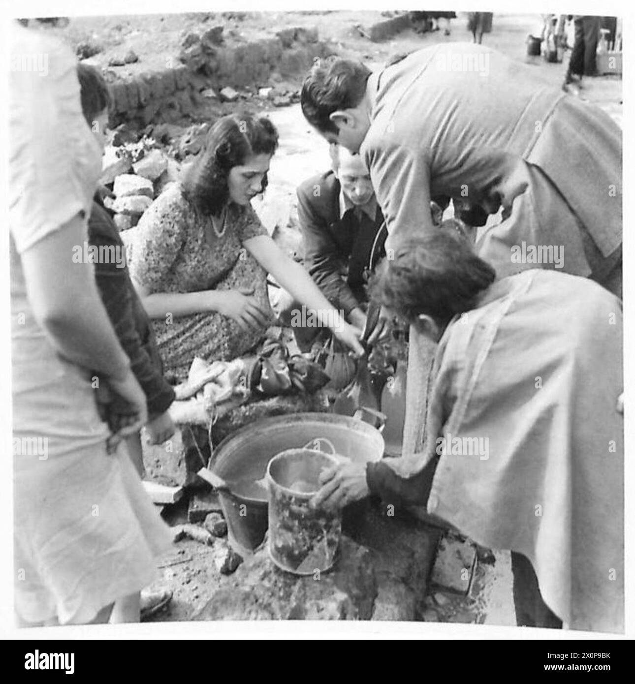 Broken water Cut Out Stock Images & Pictures - Alamy