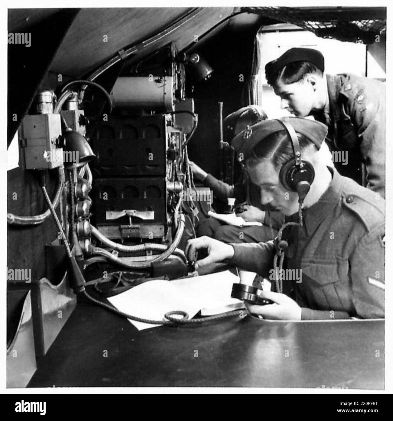 SIGNALLERS AT WORK IN THE FIELD - Sending and receiving messages from ...