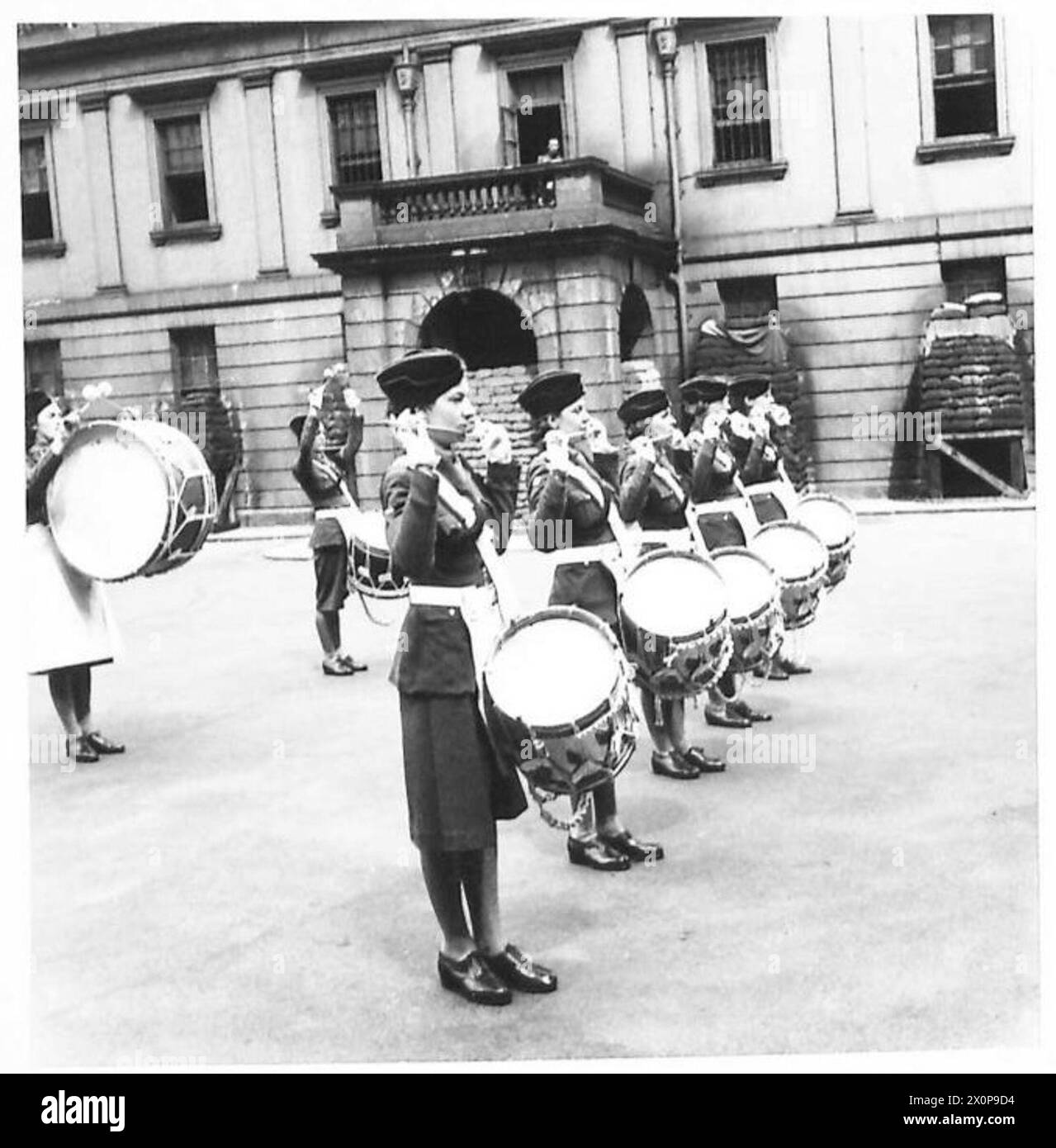 British army platoon Black and White Stock Photos & Images - Alamy