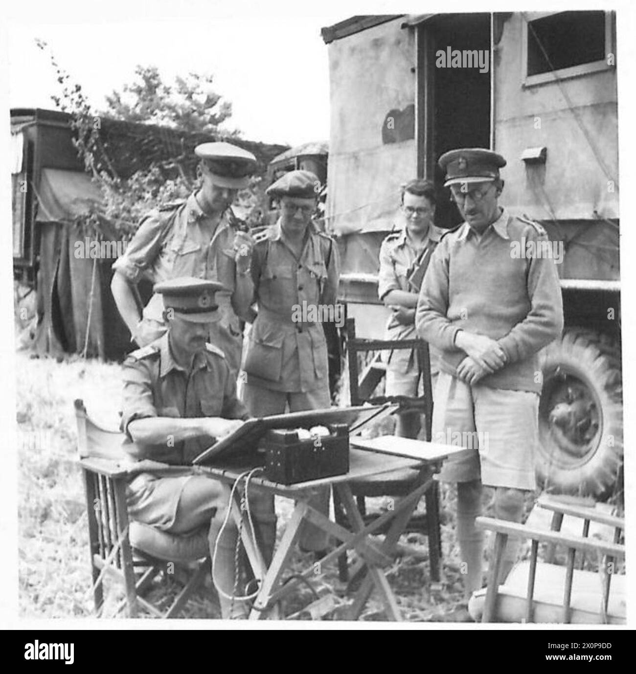Group british army generals Cut Out Stock Images & Pictures - Alamy