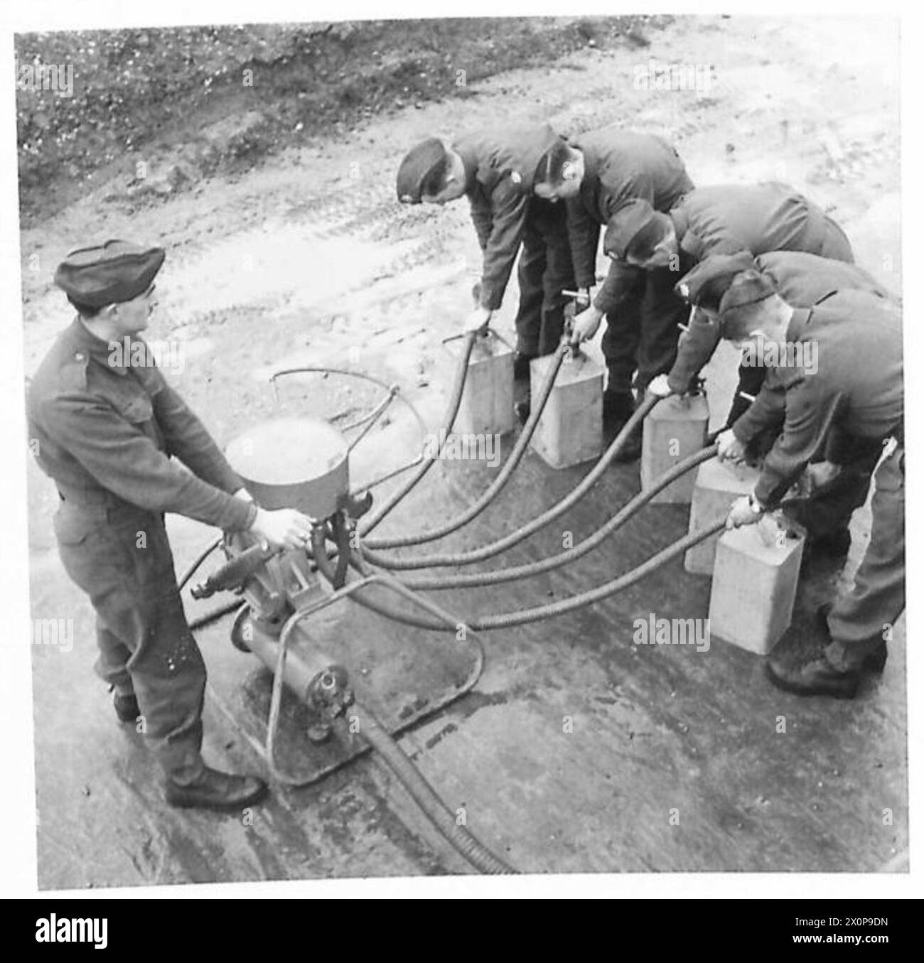 Fuel station operations Cut Out Stock Images & Pictures - Alamy