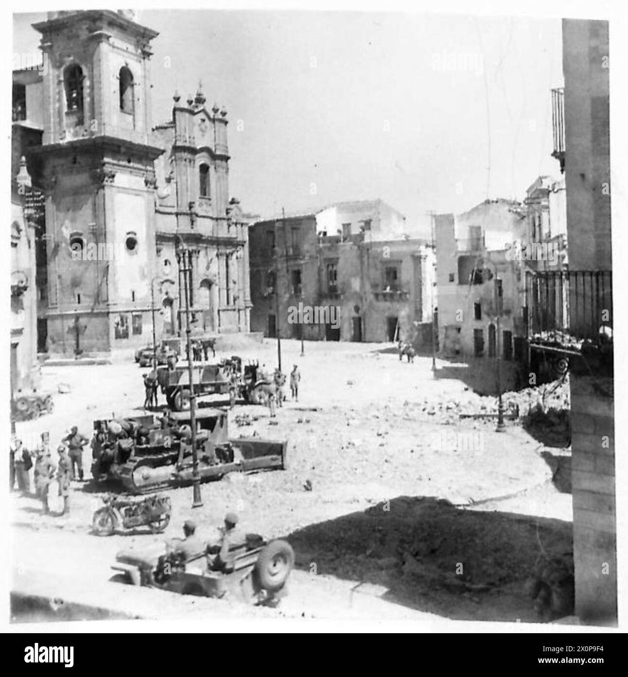 Military occupation scene Cut Out Stock Images & Pictures - Alamy