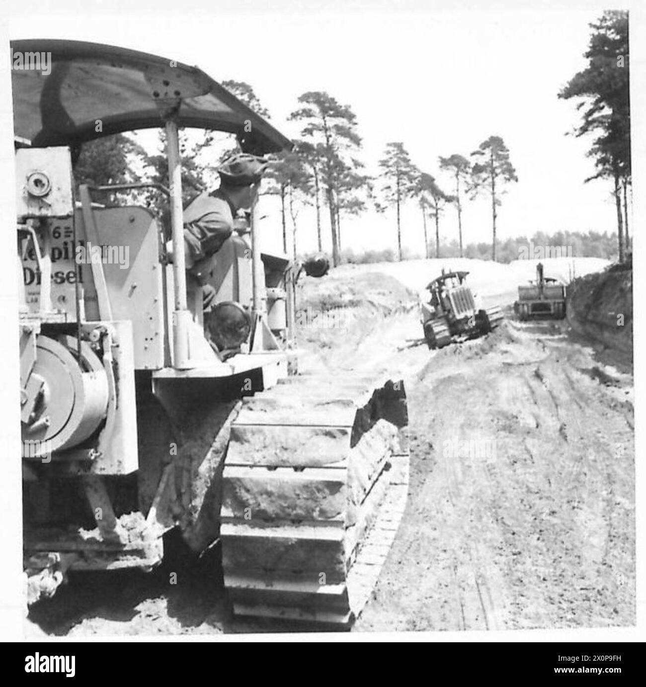 A MILITARY RAILWAY FOR TRAINING R.Es. - Royal Engineers receiving ...