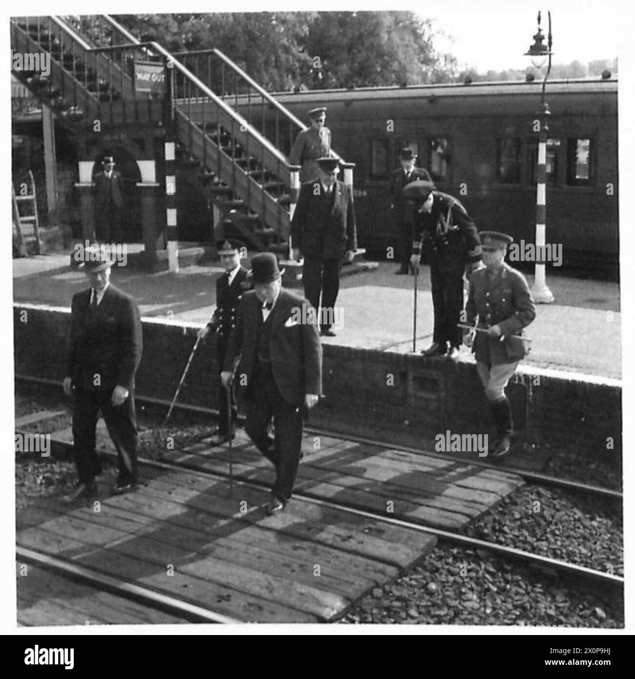 Winston churchill train Cut Out Stock Images & Pictures - Alamy