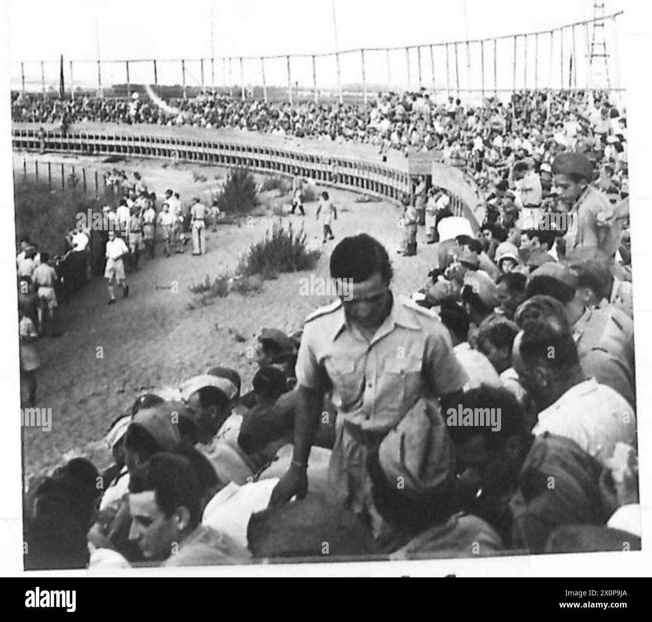 Palestine football stadium Black and White Stock Photos & Images - Alamy