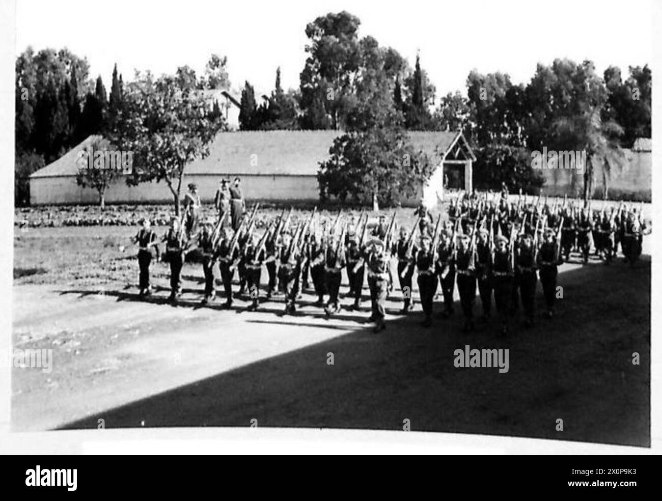 NORTH AFRICARASC CEREMONIAL MARCH PAST - Another view of the march past ...