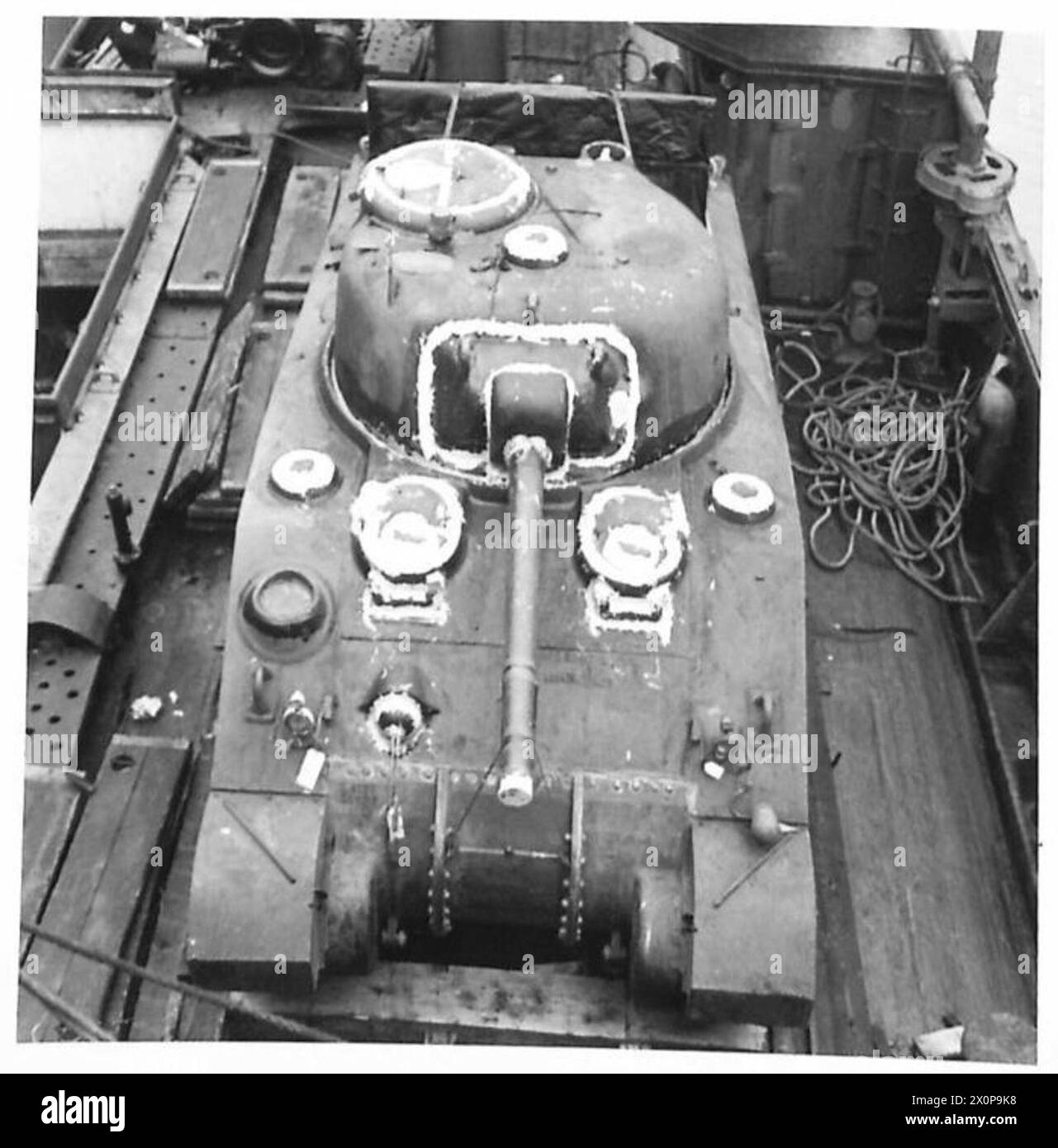 NEW PACKING AND SEALING FOR AMERICAN TANKS - Photographs taken of new ...