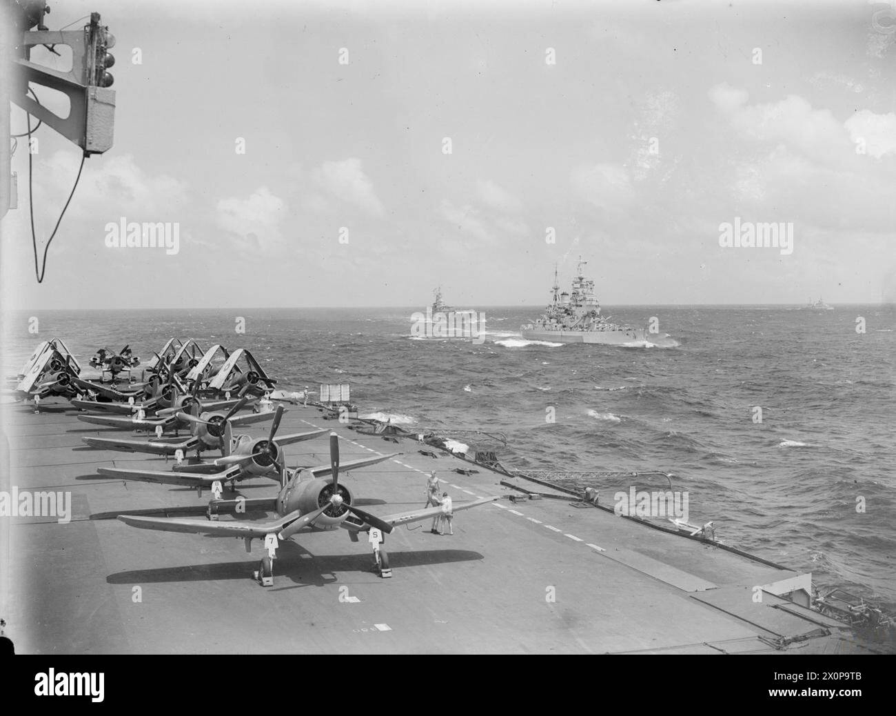 WITH THE ESCORT CARRIER HMS VICTORIOUS DURING THE SIGLI RAID. 18 ...