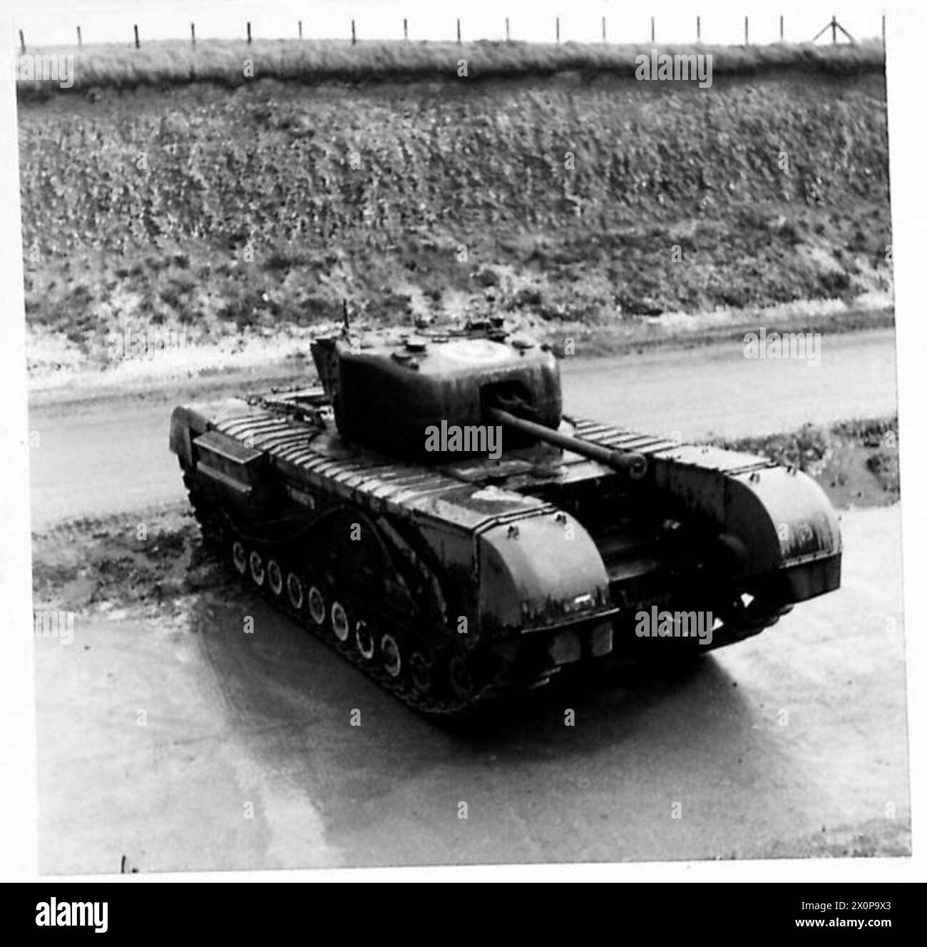 CHURCHILL TANK MARK IV - Series of photographs taken at Winchester of a ...