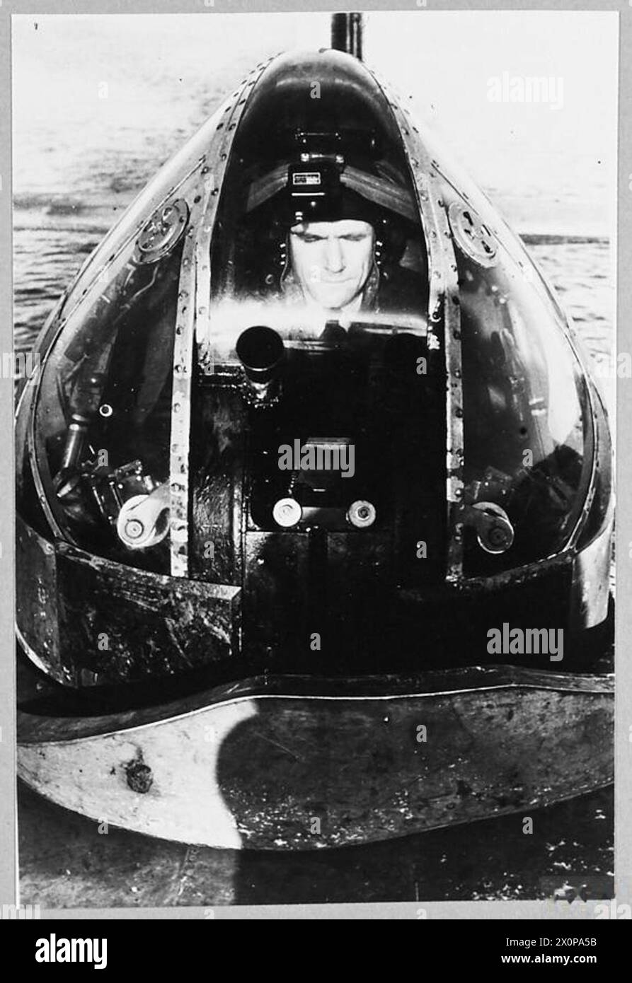 A Sunderland flight engineer of Coastal Command, trained as an air ...