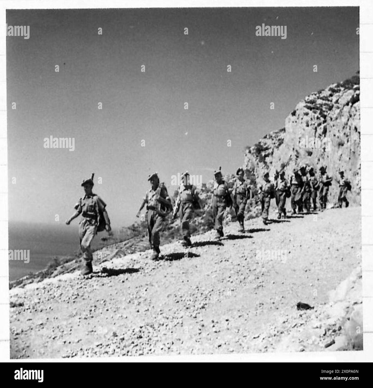 BRITISH TROOPS DEFEND VIS - British's crack Regiment of mountain troops ...