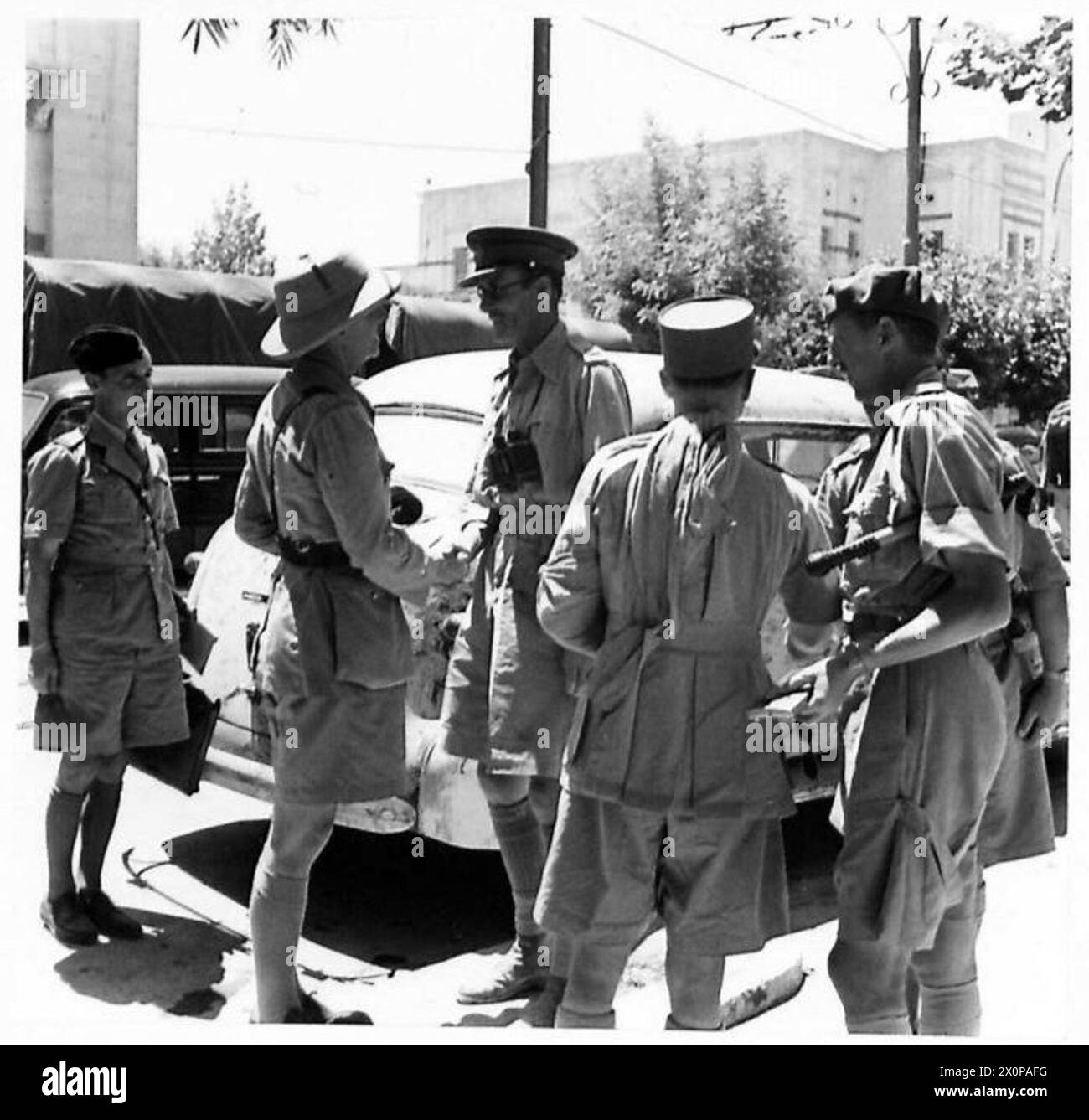 British staff officers Cut Out Stock Images & Pictures - Alamy