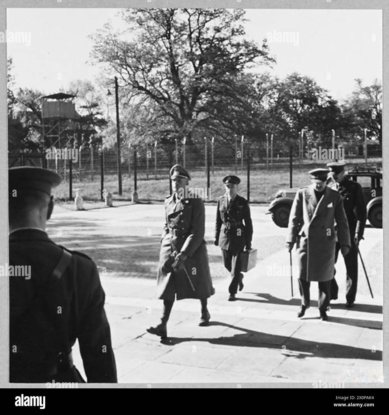 GENERAL VON ARNIM AND OTHER HIGH RANKING GERMAN OFFICERS SURRENDERED TO ...