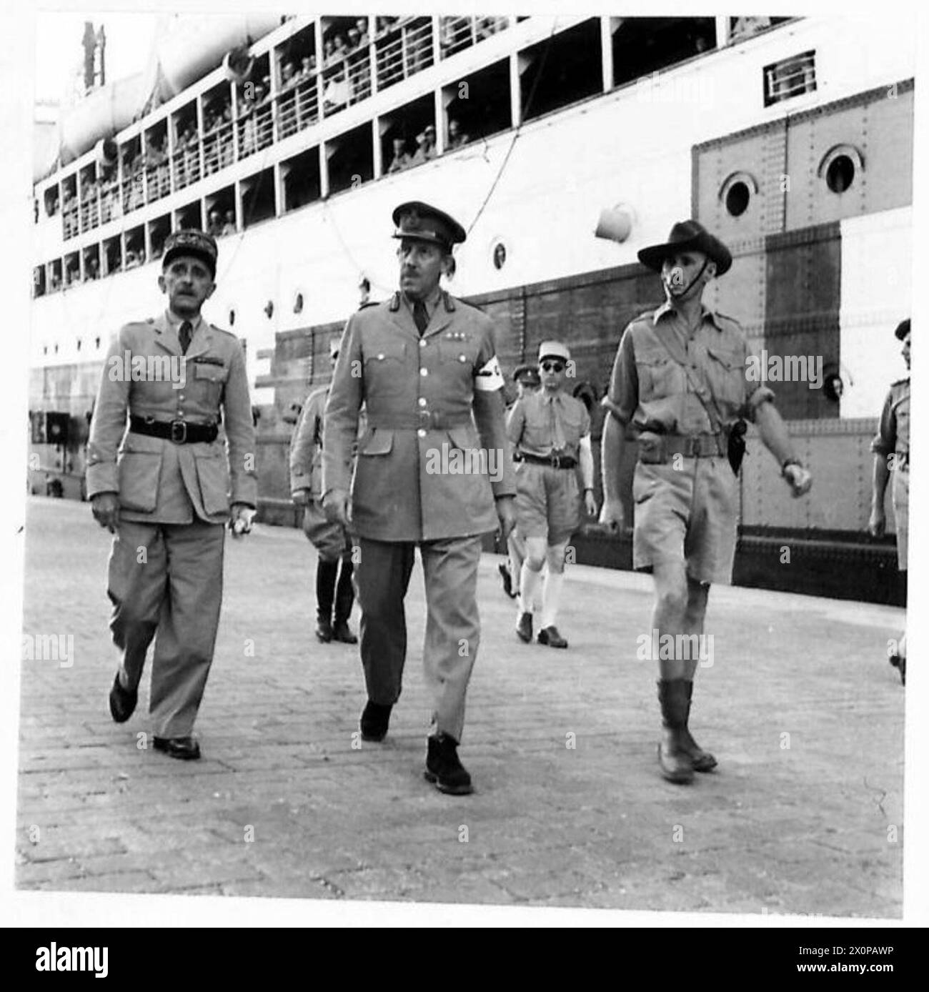 THE REPATRIATION OF VICHY TROOPS - General de Verdillac, the Vichy ...