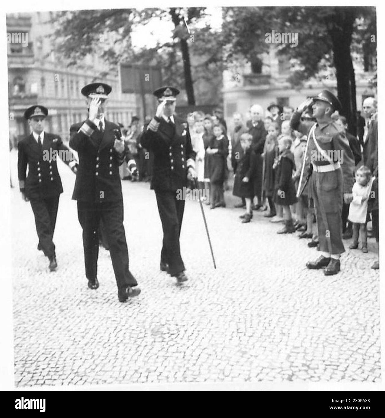 FIELD MARSHAL MONTGOMERY ATTENDS THANKSGIVING SERVICE : BERLIN ...