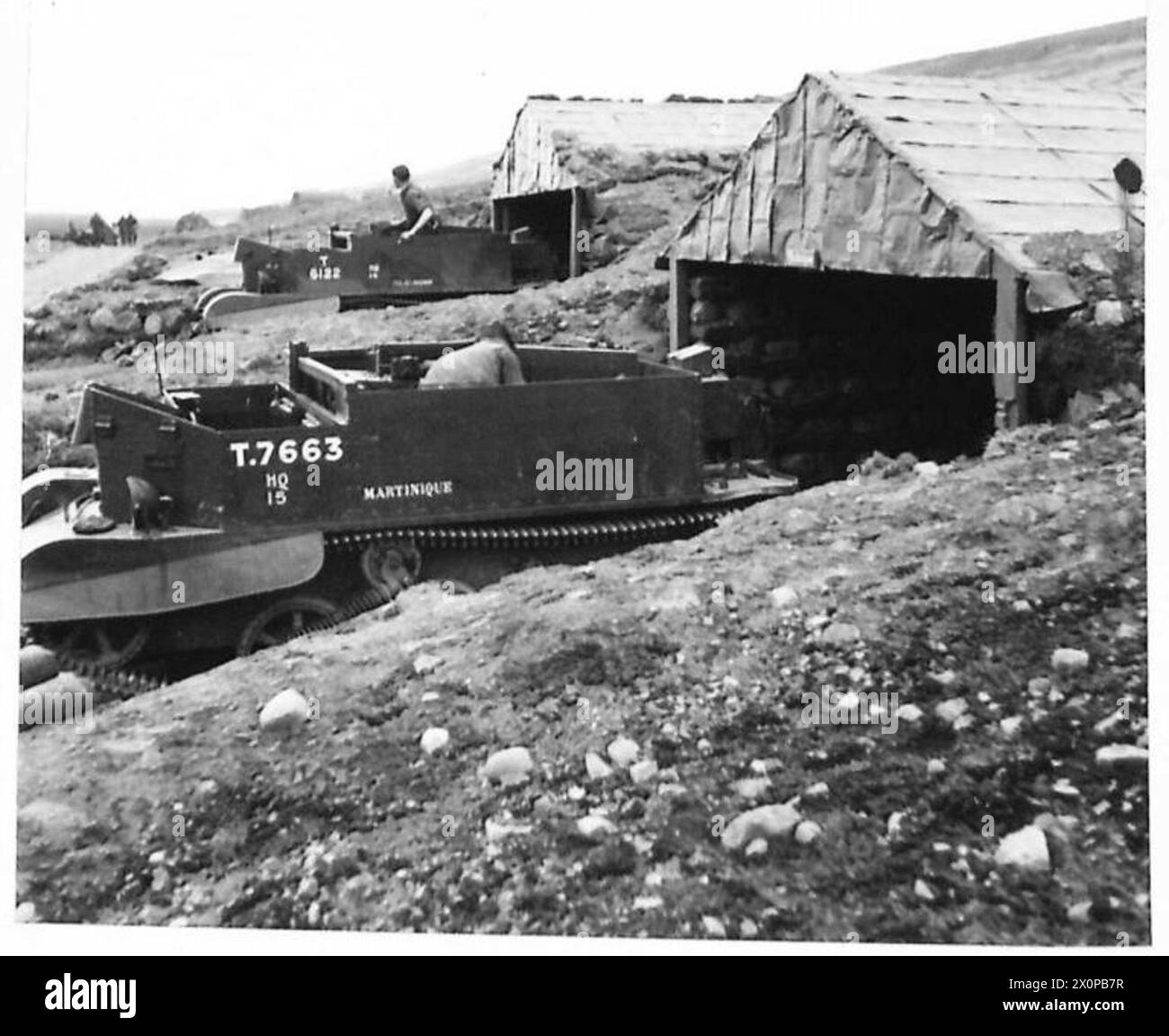 WITH THE BRITISH TROOPS IN ICELAND - Bren carriers of a famous ...