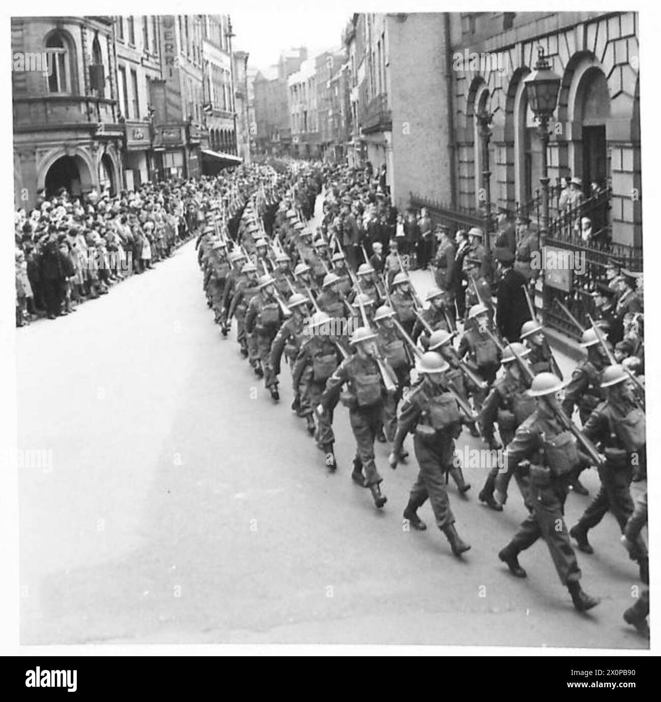 HOME GUARD ANNIVERSARY CELEBRATIONS - Lt. Gen. Sir Ralph Eastwood, (GOC ...