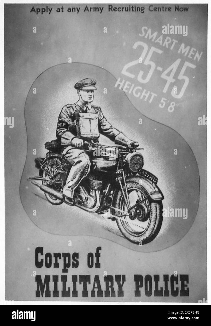 negative, glass - Military Police Recruiting Poster devised by Mr.Scott ...