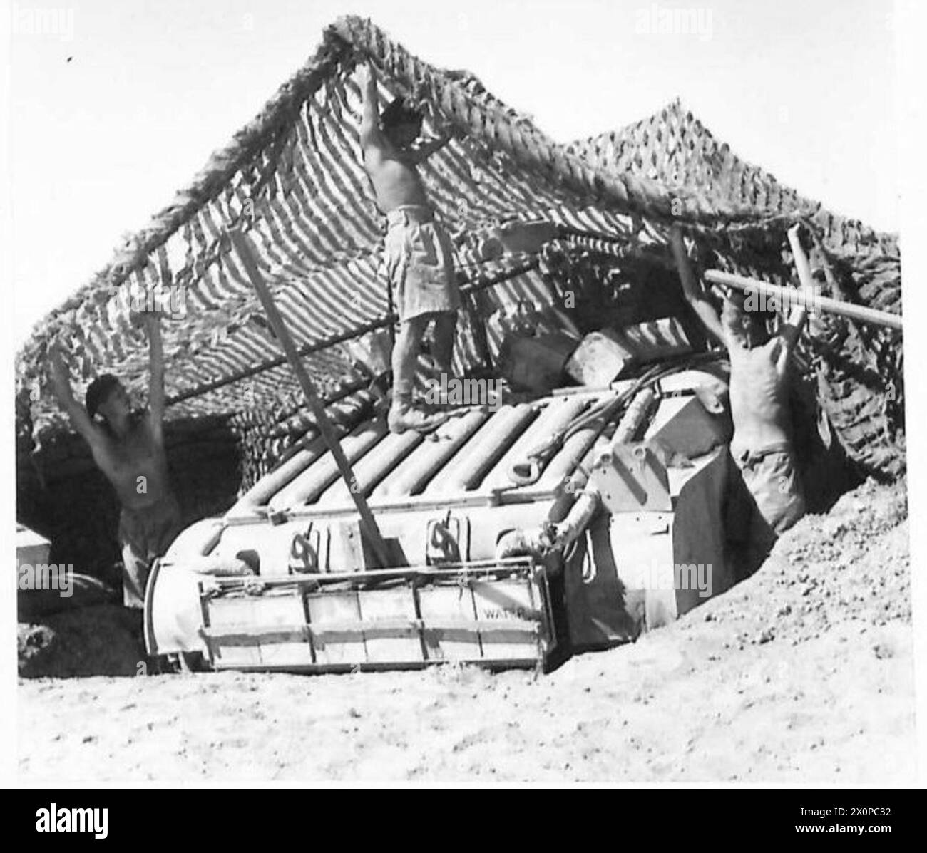 Tank pits Black and White Stock Photos & Images - Alamy