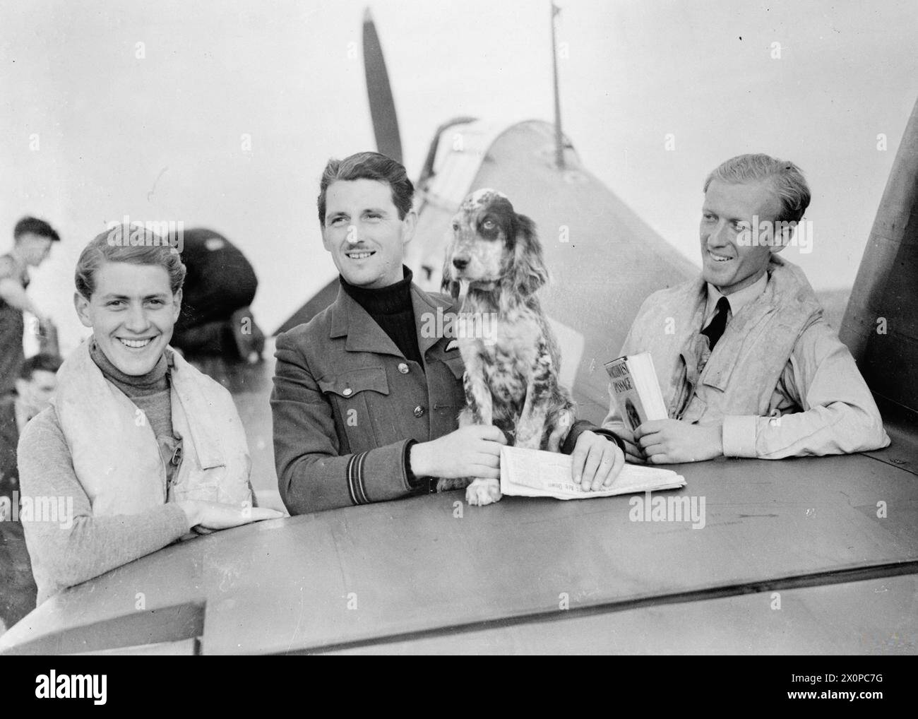 CZECHOSLOVAK FIGHTER SQUADRON - The squadron is equipped with ...