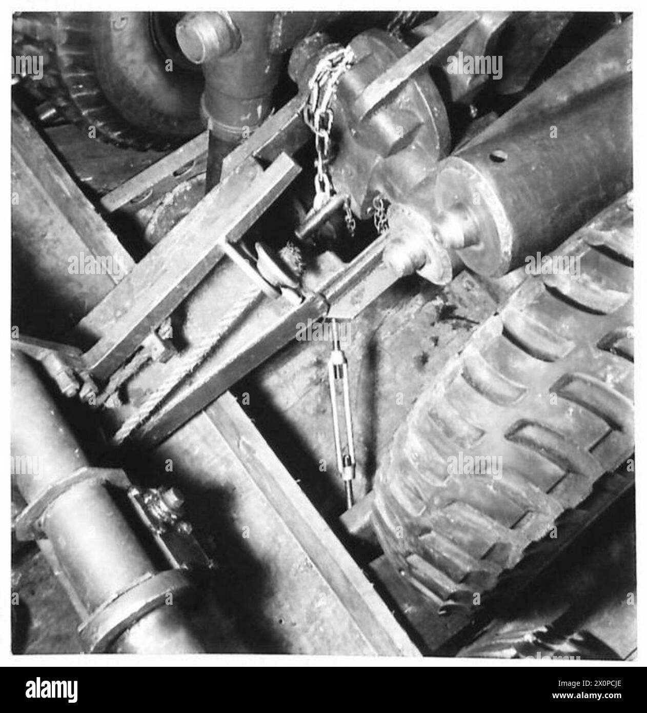 EQUIPMENT CARRIED BY GLIDERS - Exterior views of a jeep with an ack-ack ...