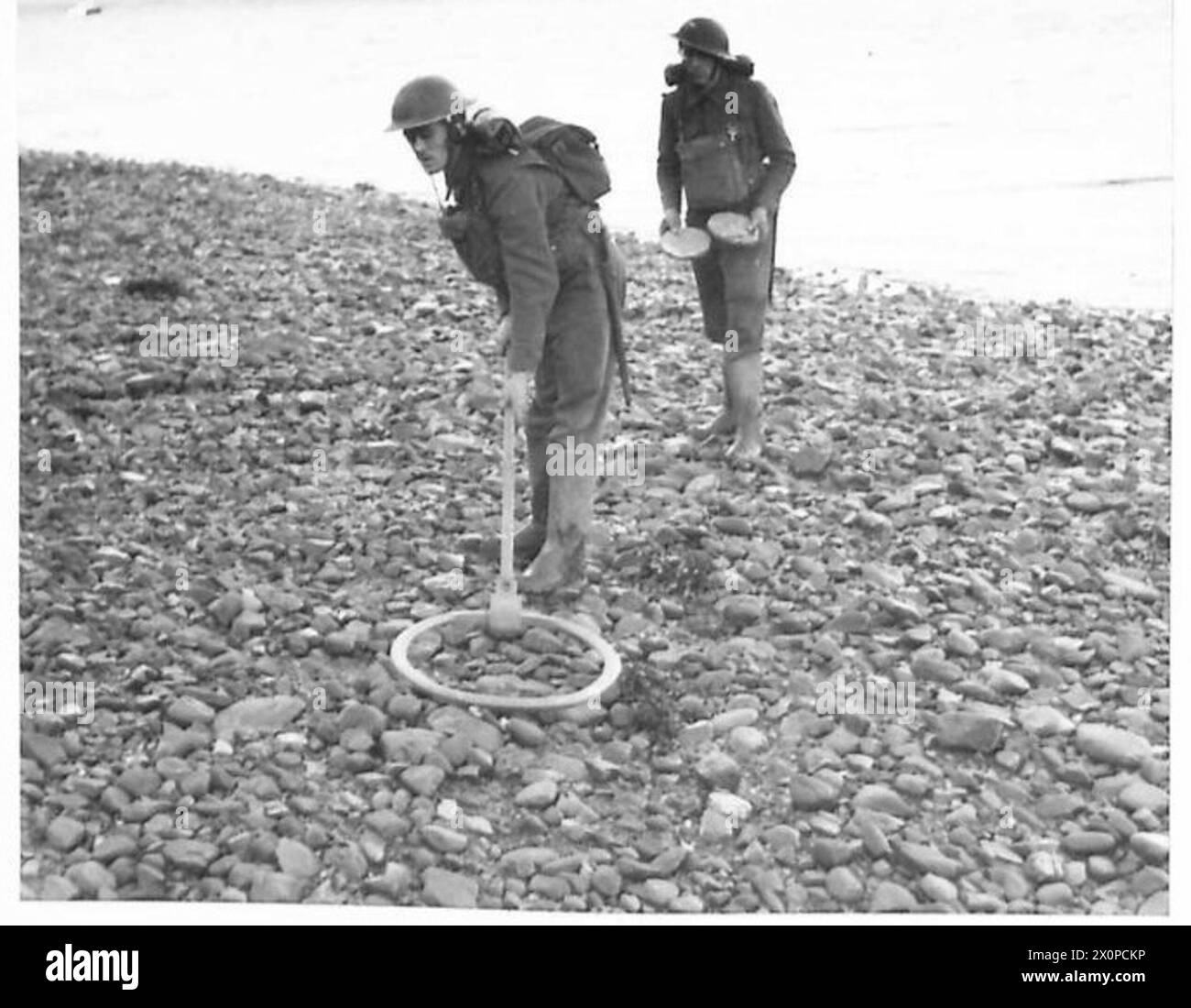 A Cossor mine detector is documented as obsolescent equipment in ...