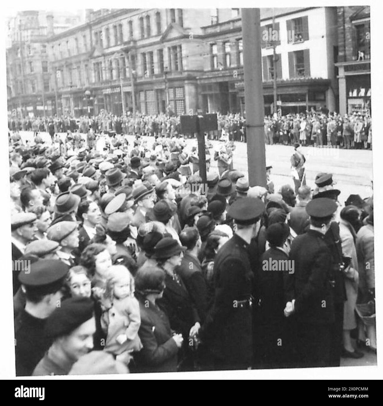 ATS BAND GIVES ITS FAREWELL PERFORMANCE - Vast crowds line the route as ...