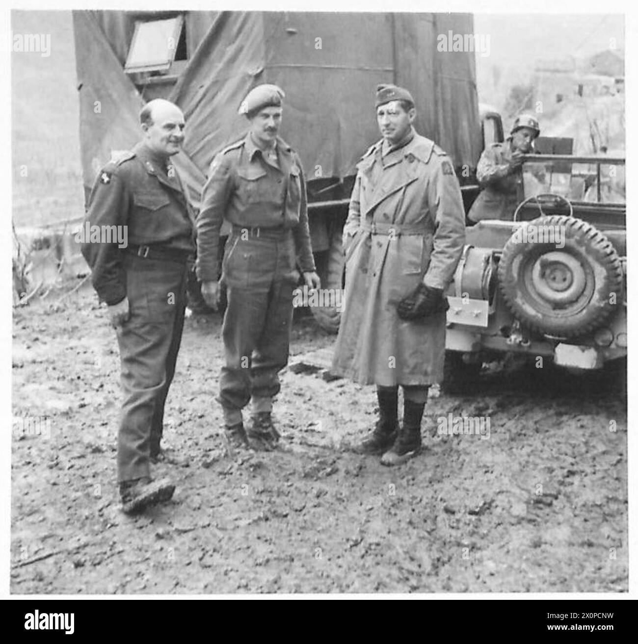 Generals Clark, Kirkman, and Murray visit Tactical Headquarters of the ...