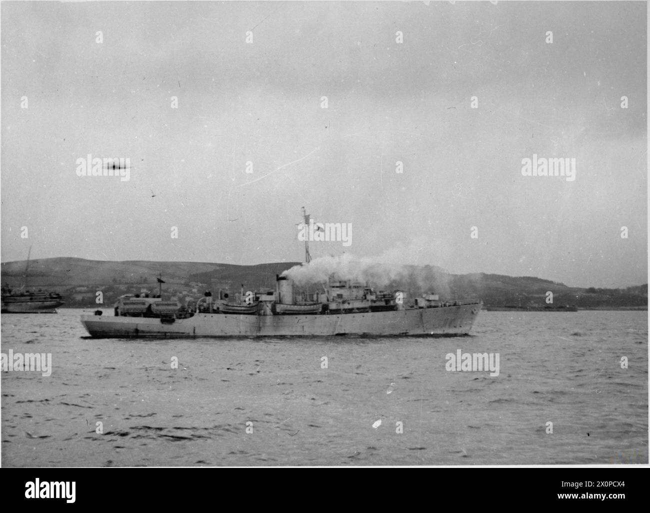 HMS EMPIRE REST - Underway , EMPIRE REST (ex RAYLEIGH CASTLE Stock ...