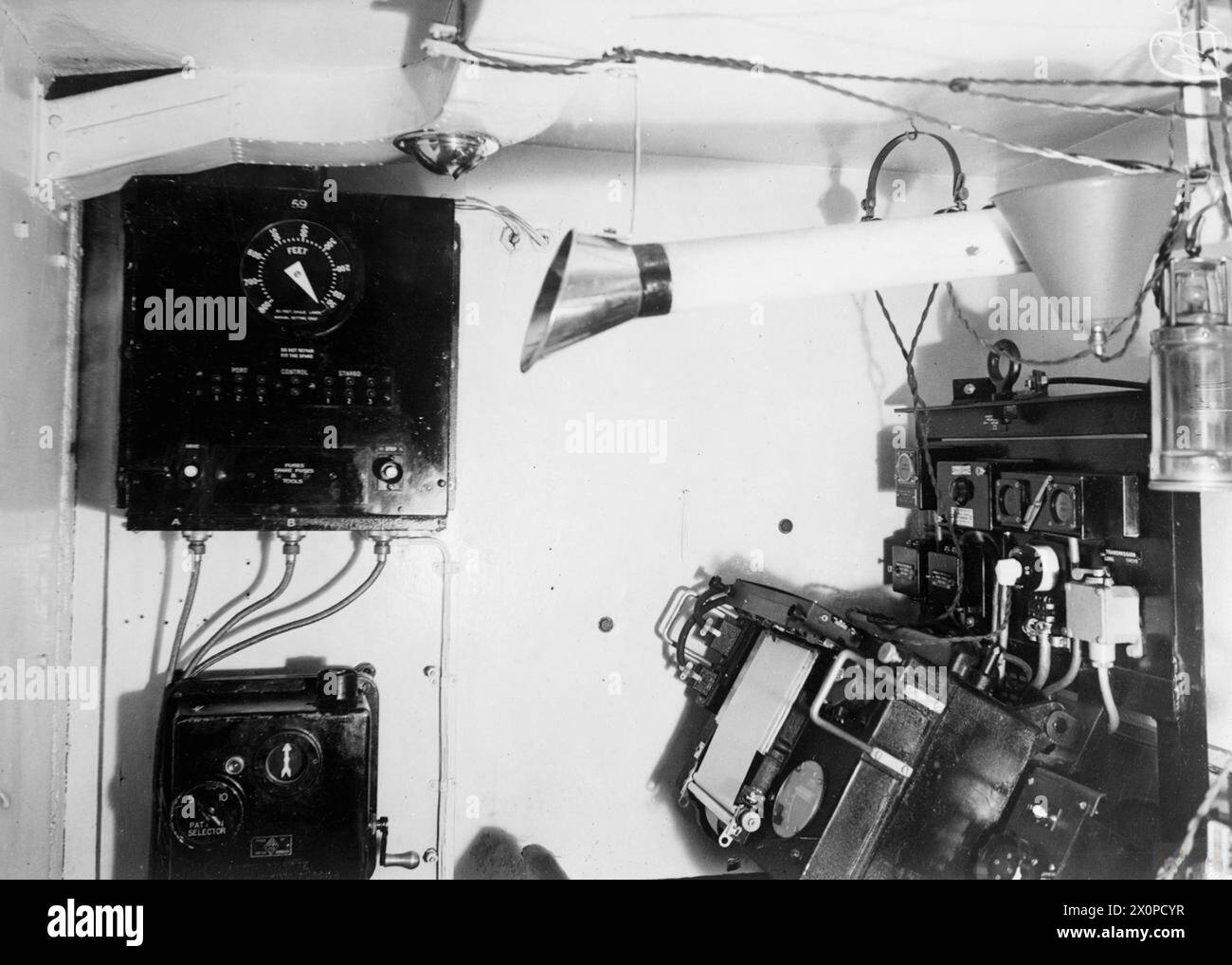 SQUID FITTINGS IN HM SHIPS. 27 OCTOBER 1944, GLADSTONE DOCK, LIVERPOOL ...