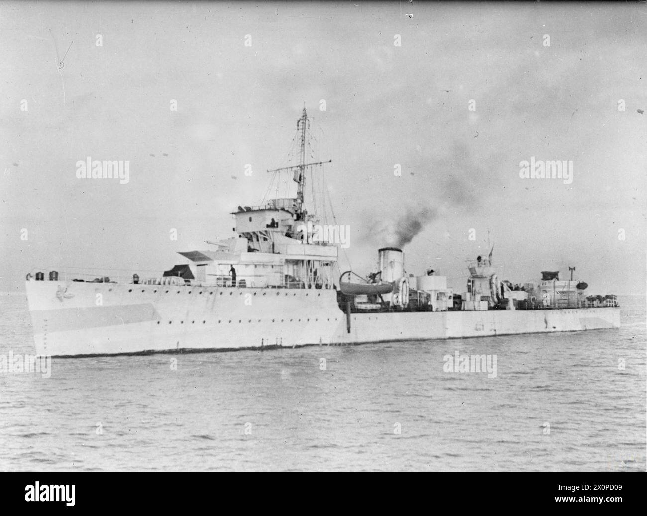 NAVAL VC COMMANDING VETERAN DESTROYER, SINKS U-BOAT IN BIG NORTH ...