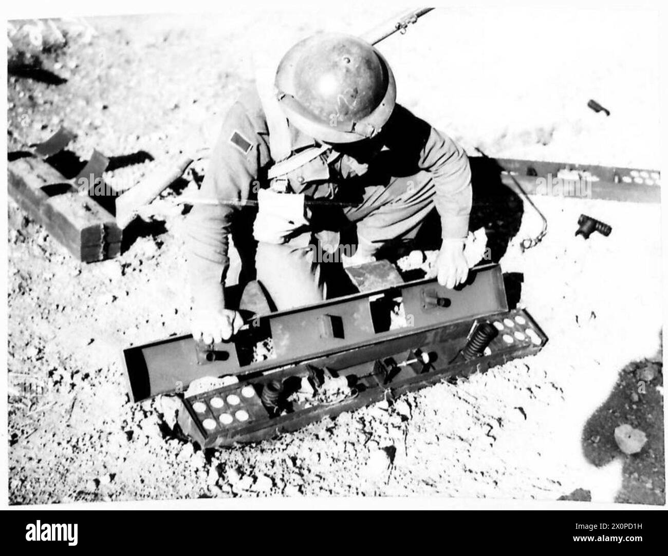 Army mines Black and White Stock Photos & Images - Alamy